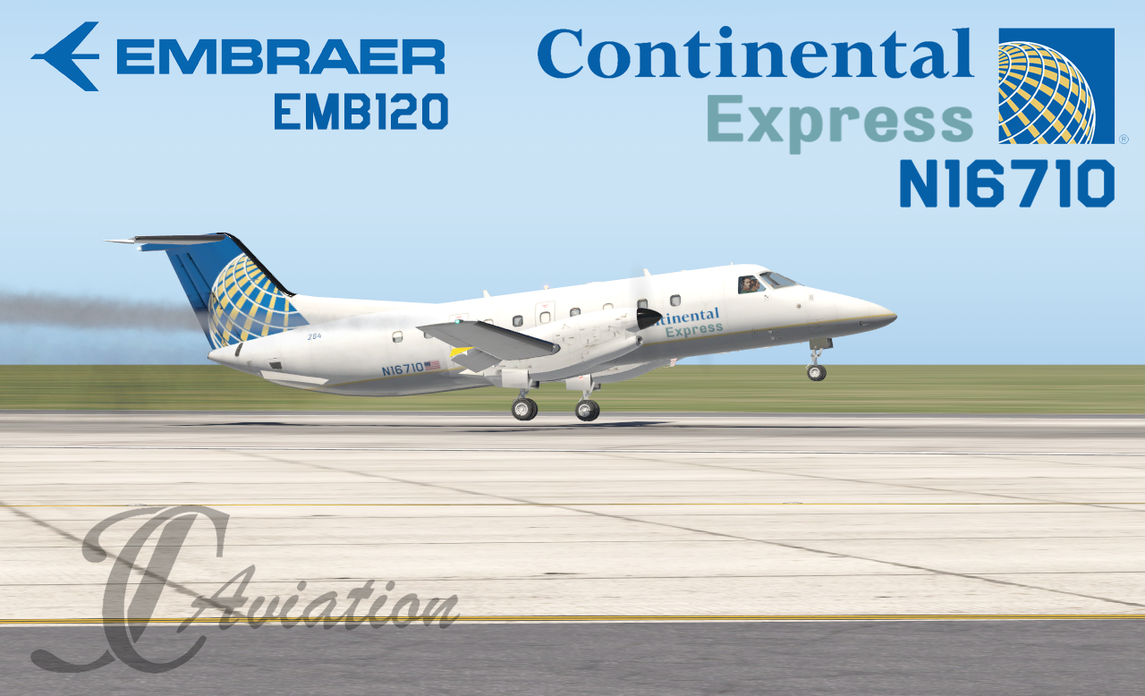 Continental Express (Globe Livery) Embraer EMB120 N16710 - Page 2 ...