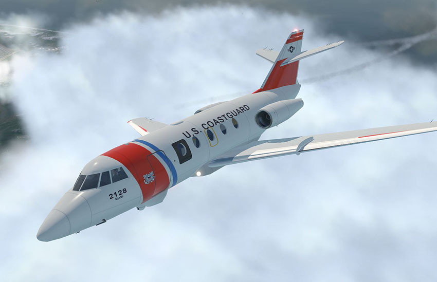 Dassault Falcon 20 special OPS /HU-25 Guardian - Military Aircraft - X ...