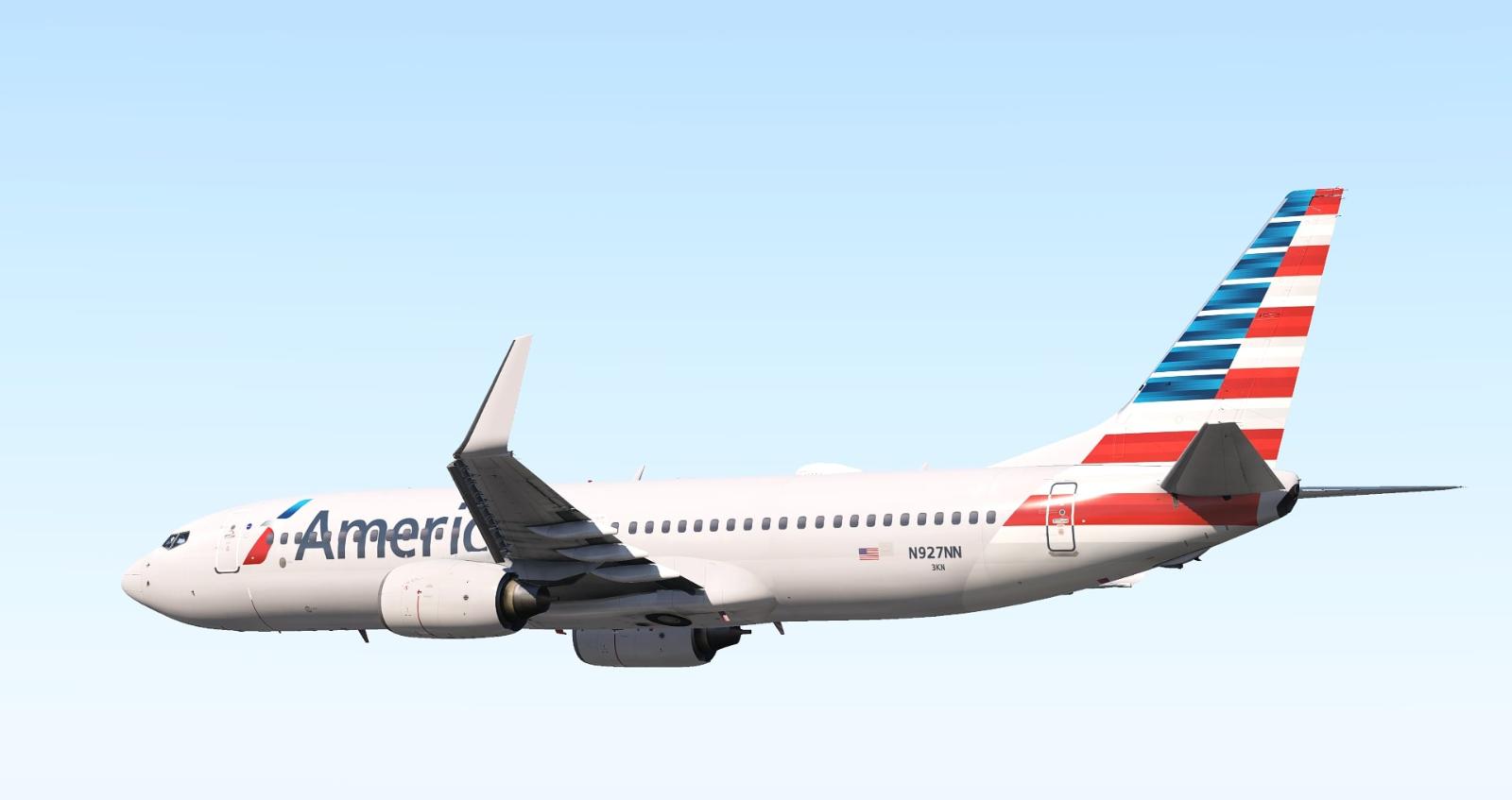 American Airlines New Livery 737