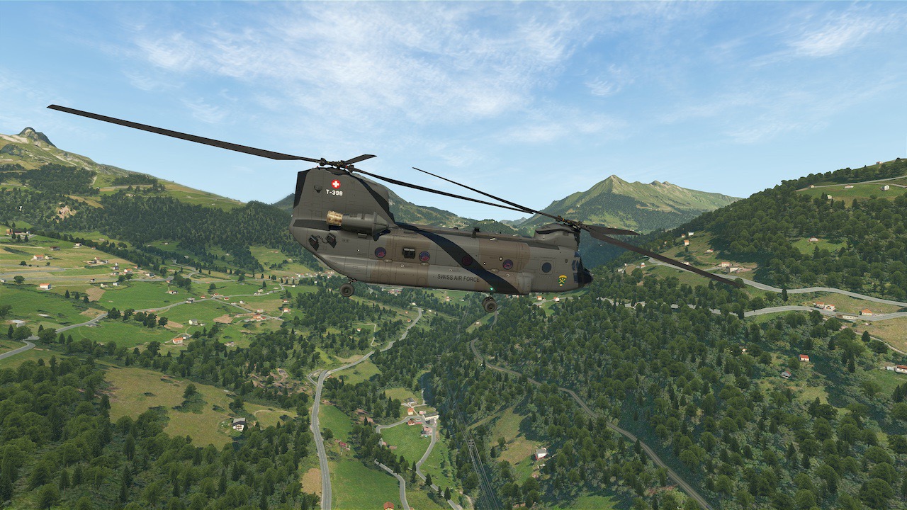 XTrident CH47-D Chinook - Swiss Air Force - Aircraft Skins - Liveries ...