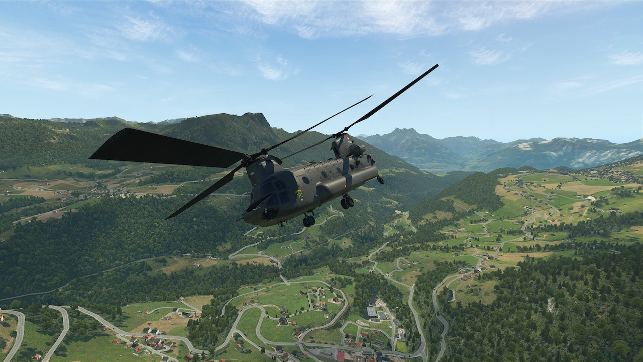 XTrident CH47-D Chinook - Swiss Air Force - Aircraft Skins - Liveries ...