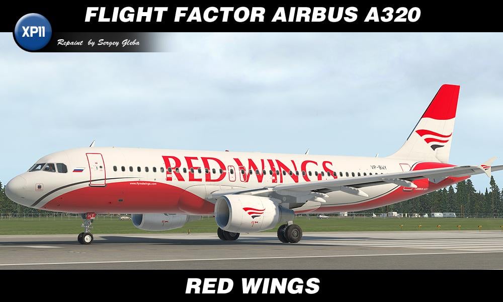Flight Factor Airbus A320 - Red Wings - Aircraft Skins - Liveries - X ...