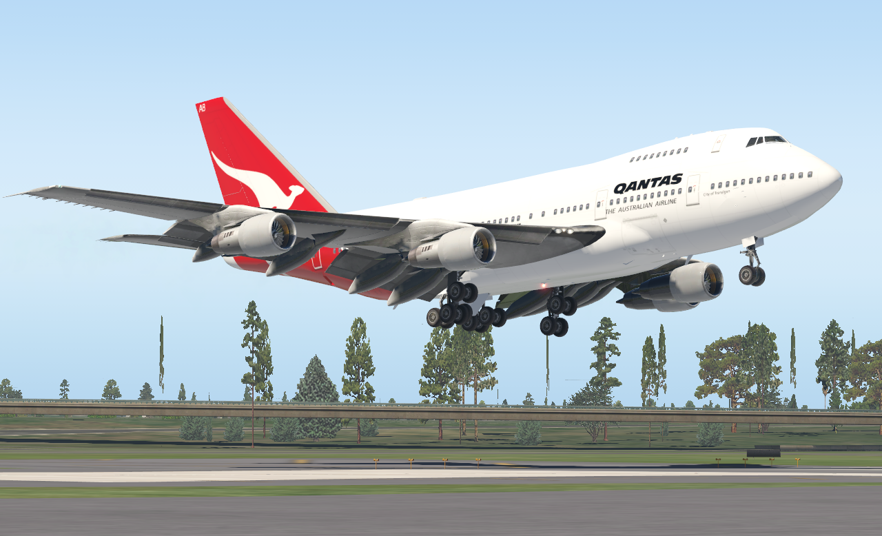 Qantas livery pack for Boeing 747SP - Aircraft Skins - Liveries - X ...