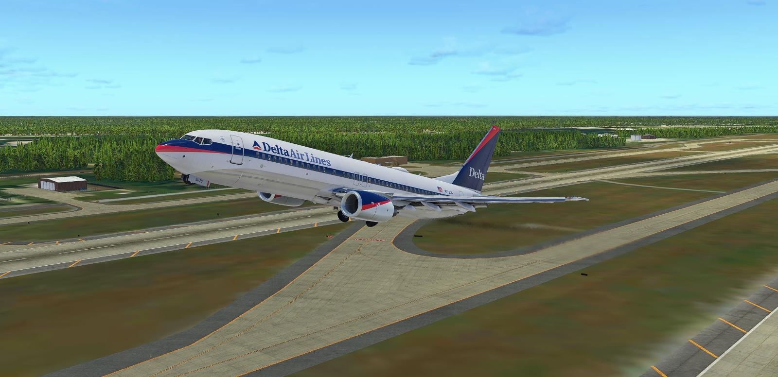 737-800 Zibo - Delta Airlines (Ron Allen Livery) N372DA - Aircraft ...