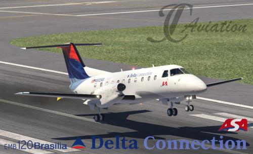 Delta Connection (Color in Motion) EMB120 N502AS - Aircraft Skins ...