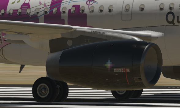 Updated engines for all Volaris repaints (IAE) A321, A319 Toliss ...