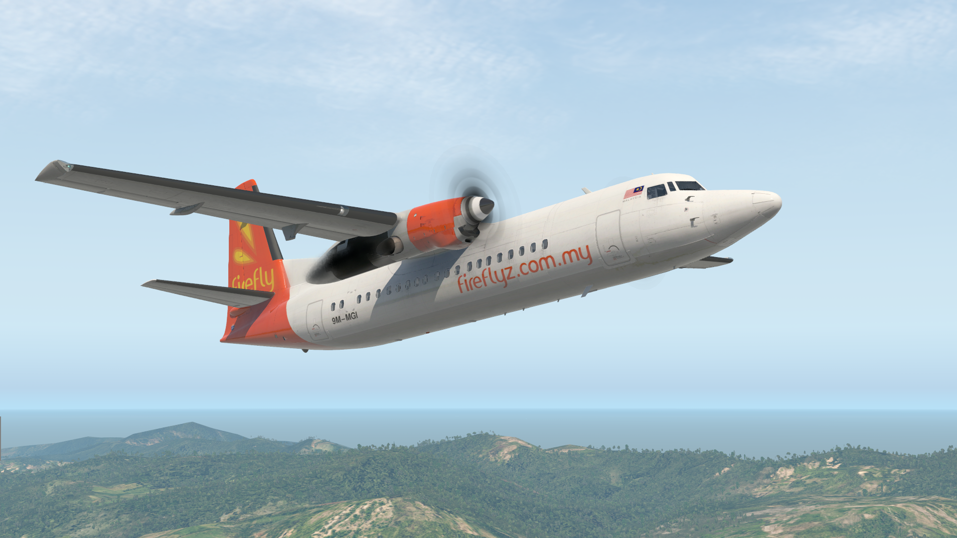 Firefly Fokker 50 (Carenado) - Carenado Paints - X-Plane.Org Forum