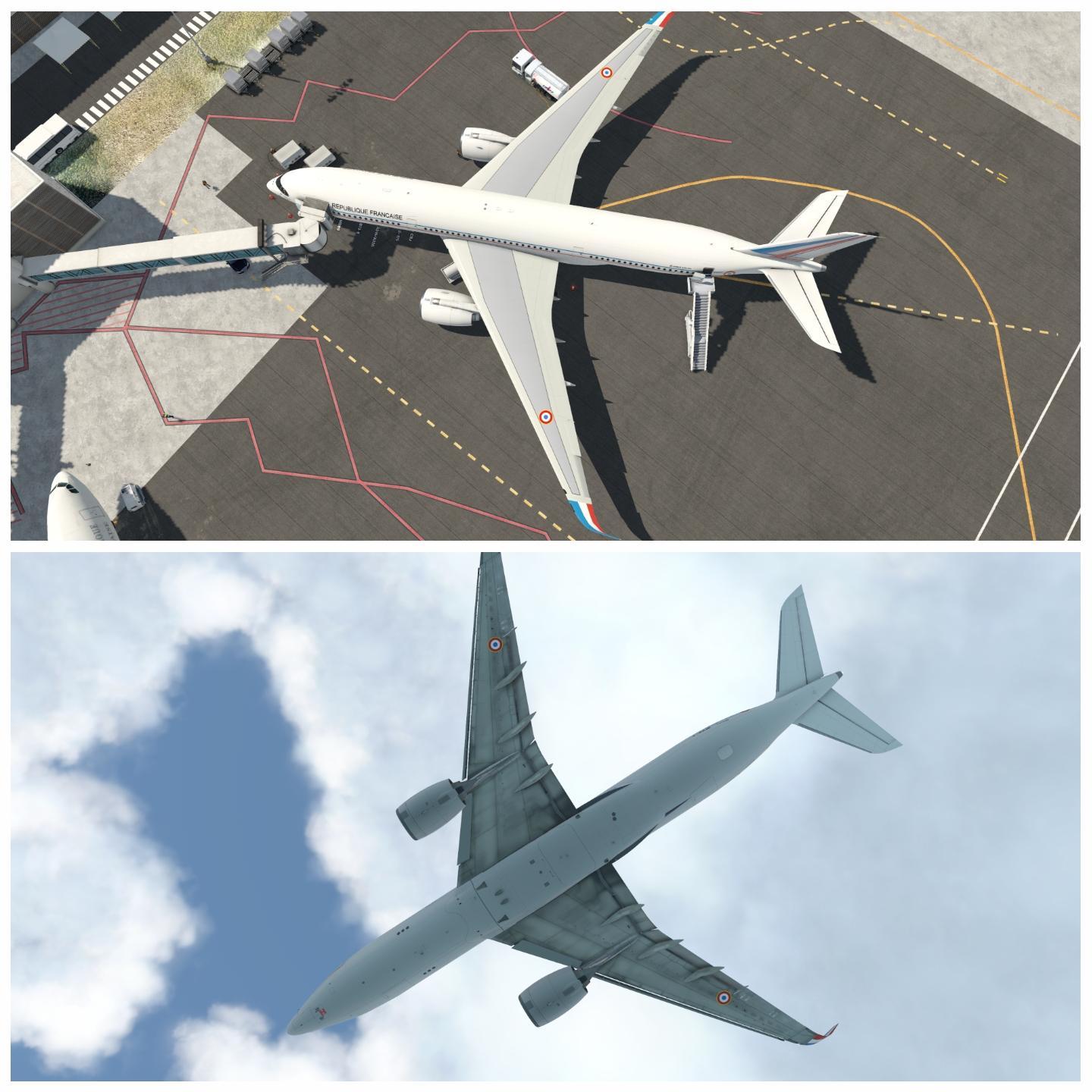 A350 French Air Force (F-RAJB) Liveries - Aircraft Skins - Liveries - X ...