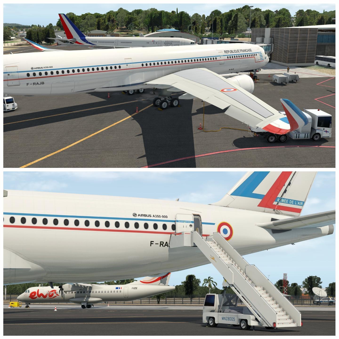 A350 French Air Force (F-RAJB) Liveries - Aircraft Skins - Liveries - X ...