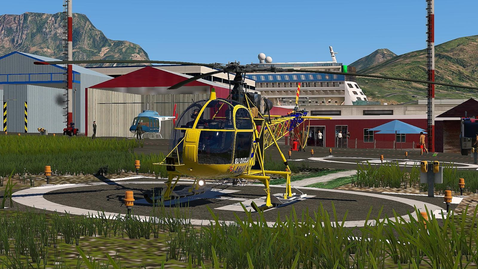 15-I-AMAY SA315 Lama - Aircraft Skins - Liveries - X-Plane.Org Forum