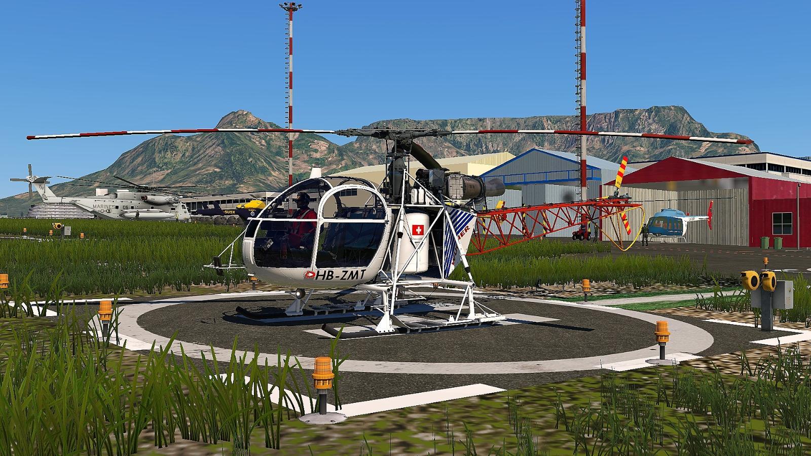 17-HB-ZMT SA315 Lama - Aircraft Skins - Liveries - X-Plane.Org Forum