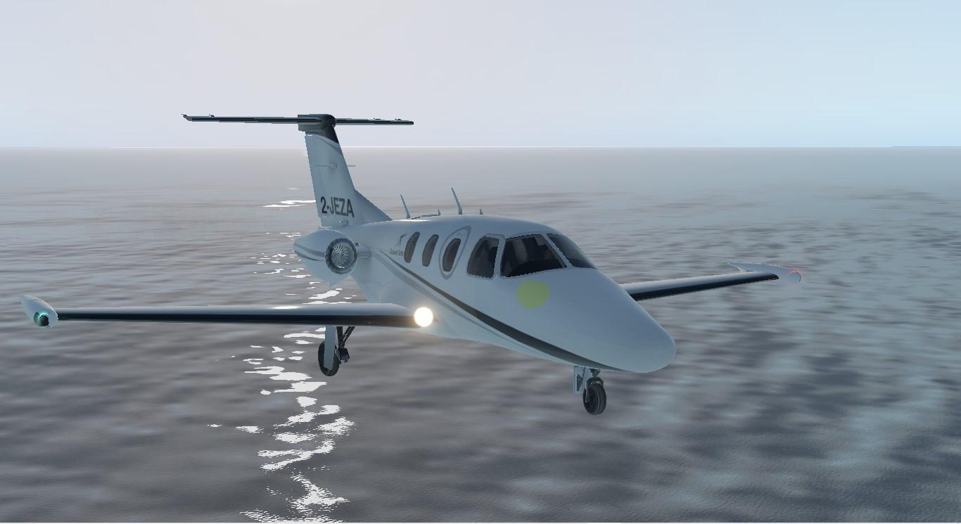 Eclipse EA500 Channel Jets 2-JEZA livery - Aircraft Skins - Liveries ...