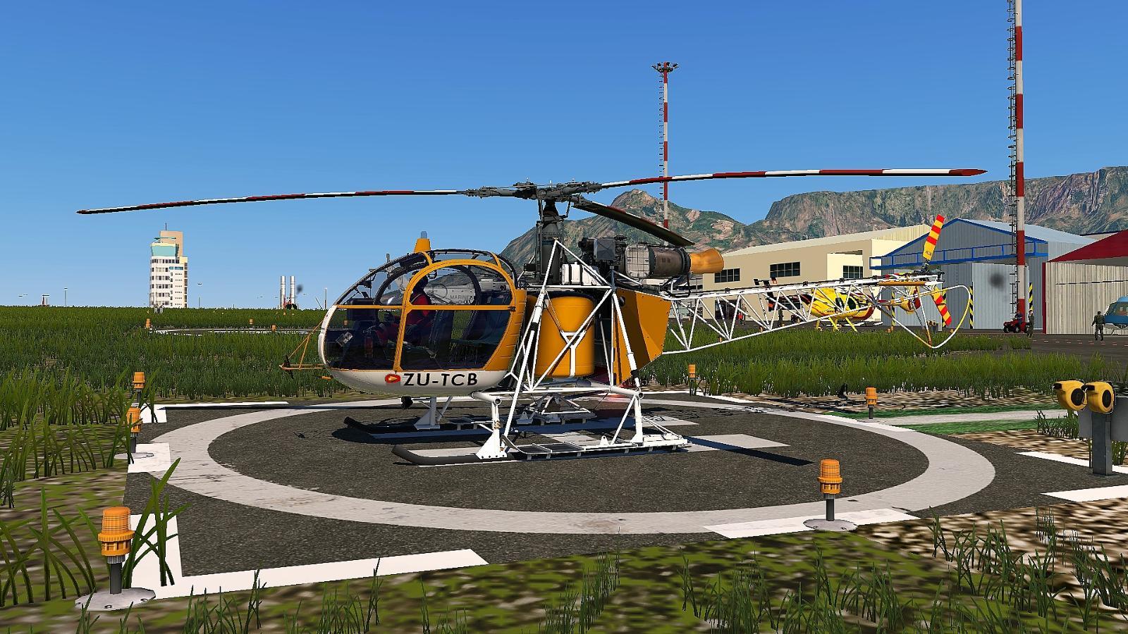 19 ZU-TCB SA315 Lama - Aircraft Skins - Liveries - X-Plane.Org Forum