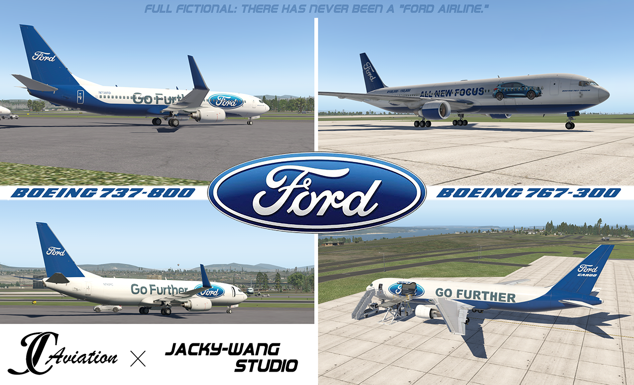 Ford Airlines livery pack - Aircraft Skins - Liveries - X-Plane.Org Forum
