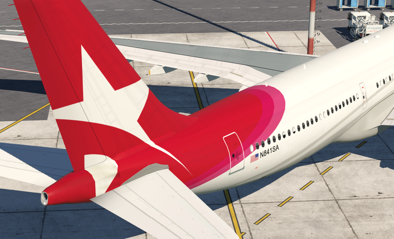 Stellar Airlines Airbus A330-343 N841SA - Aircraft Skins - Liveries - X ...