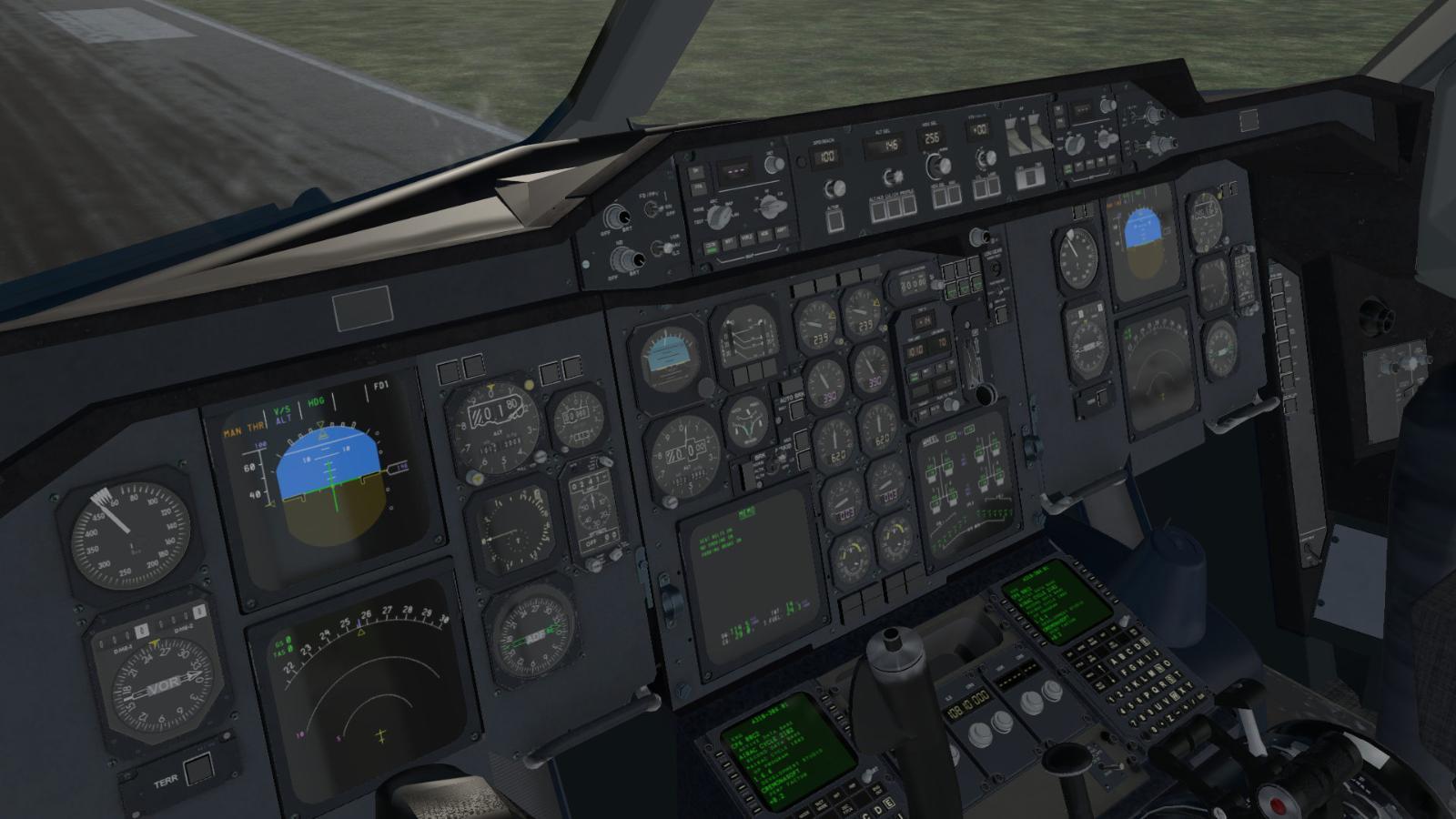 Airbus A310-304 Cremonasoft Cockpit Texture Mod W.I.P - Aircraft Skins ...