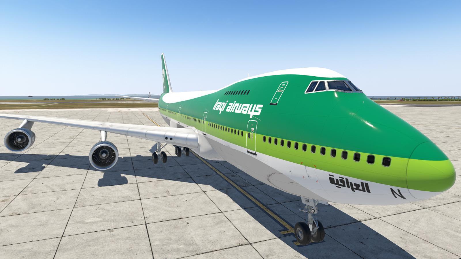 Felis 747-200 - Iraqi Airways (YI-AGN) - Aircraft Skins - Liveries - X ...