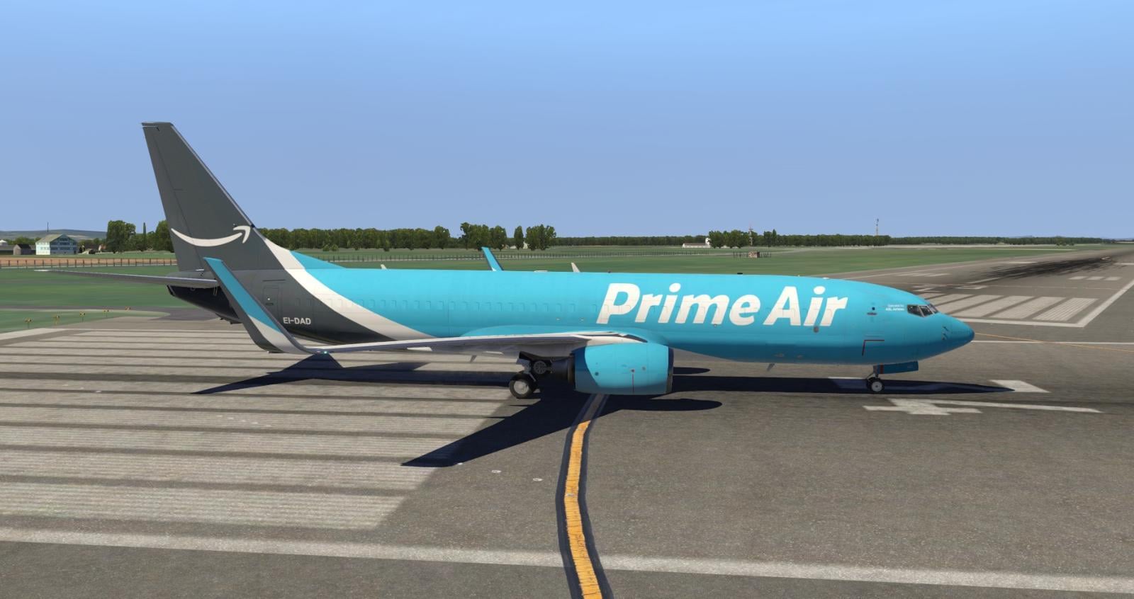 Prime Air Operated by ASL Airlines EI-DAD Livery for the Zibo 737-800 ...