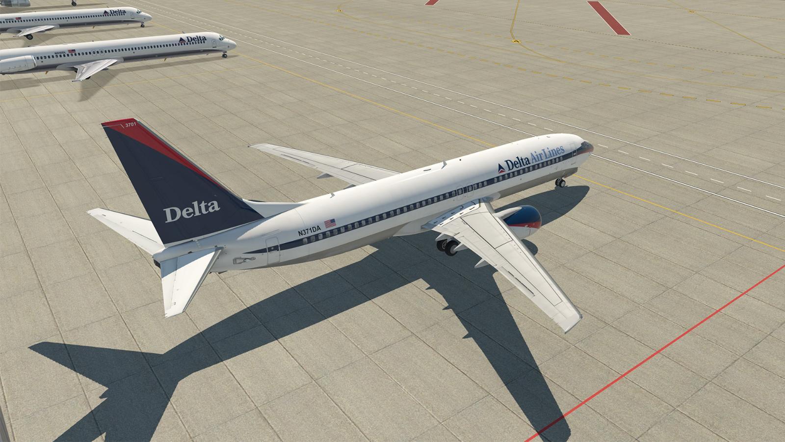 Delta Air Lines "Ron Allen" Interim Livery for Zibo 737-800X - Aircraft ...