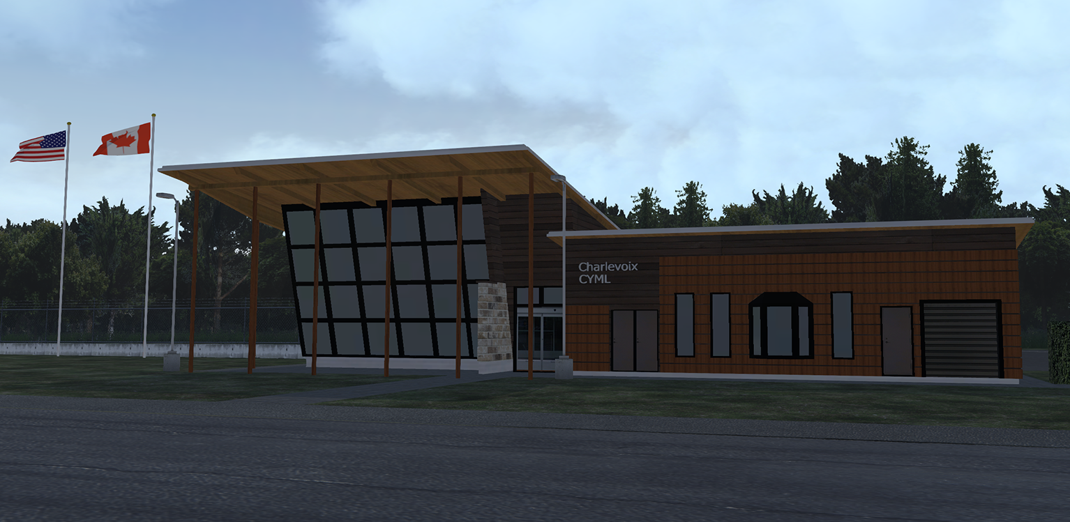 CYML Charlevoix Airport, Quebec, Canada - Scenery Packages - X-Plane ...