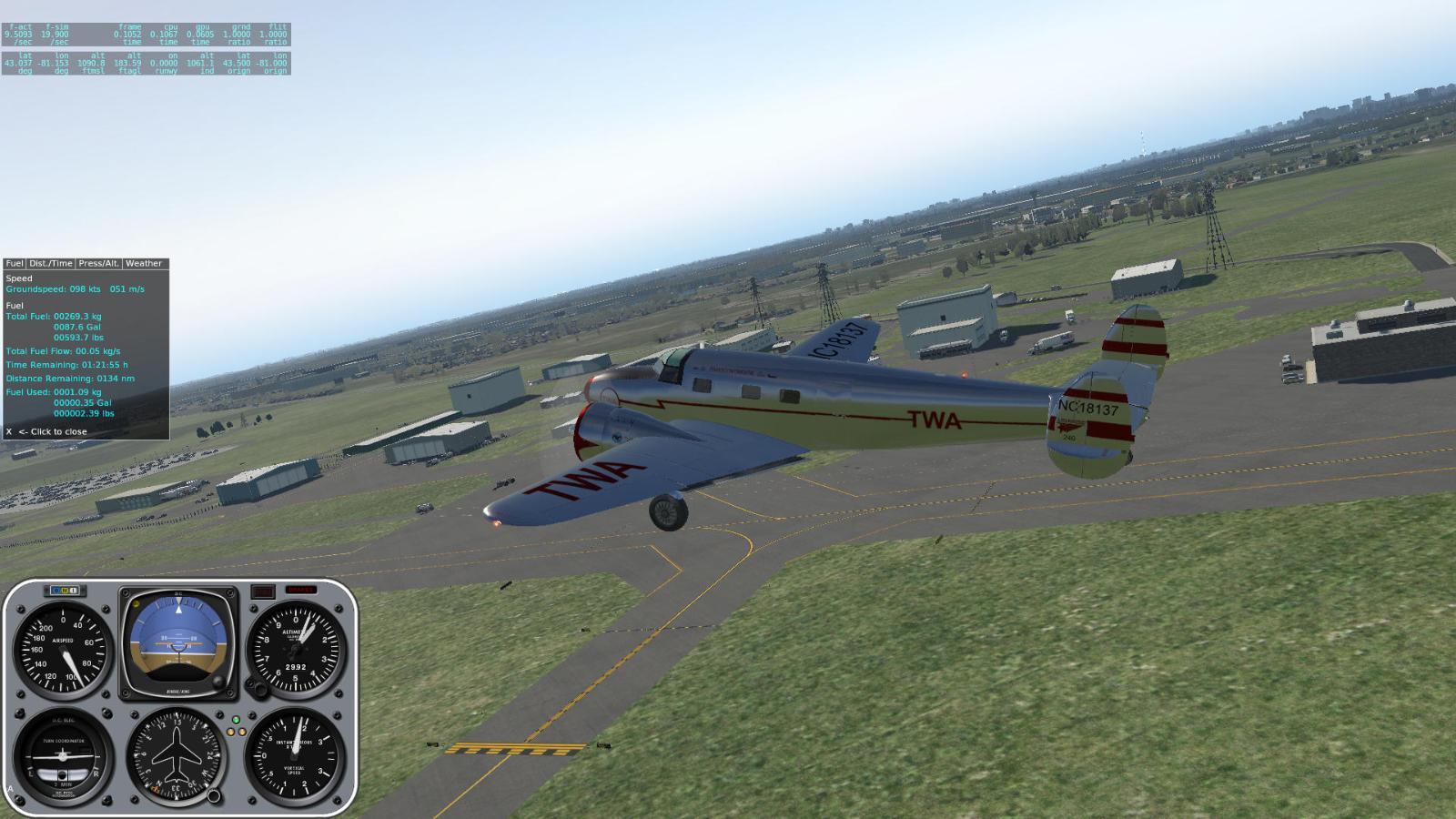 Lockheed L-12A - N18137 TWA - Aircraft Skins - Liveries - X-Plane.Org Forum