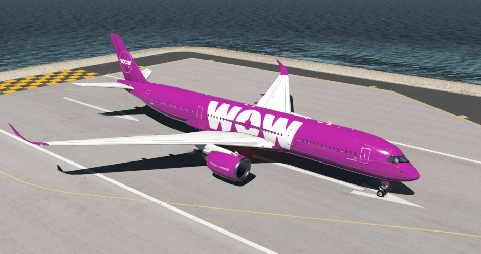 WOW air (TF-BIG) - Aircraft Skins - Liveries - X-Plane.Org Forum
