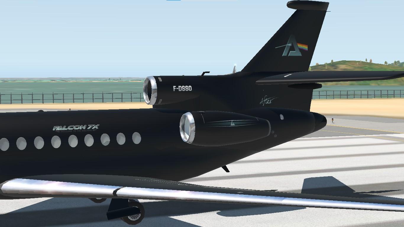 Falcon 7X After F-DSSO (fictional) livery - Aircraft Skins - Liveries ...