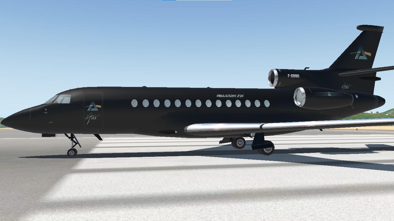 Falcon 7X After F-DSSO (fictional) livery - Aircraft Skins - Liveries ...