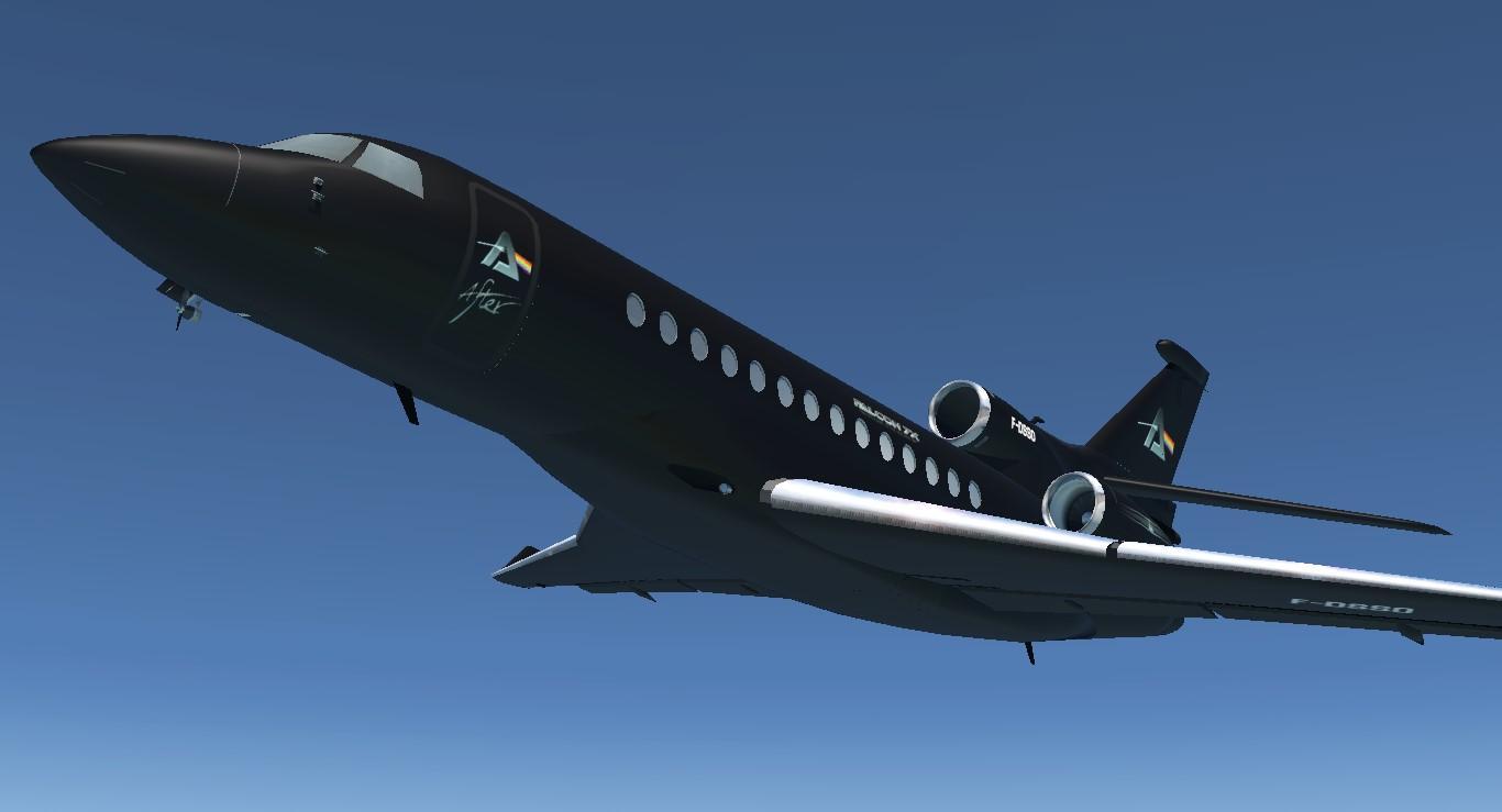 Falcon 7X After F-DSSO (fictional) livery - Aircraft Skins - Liveries ...