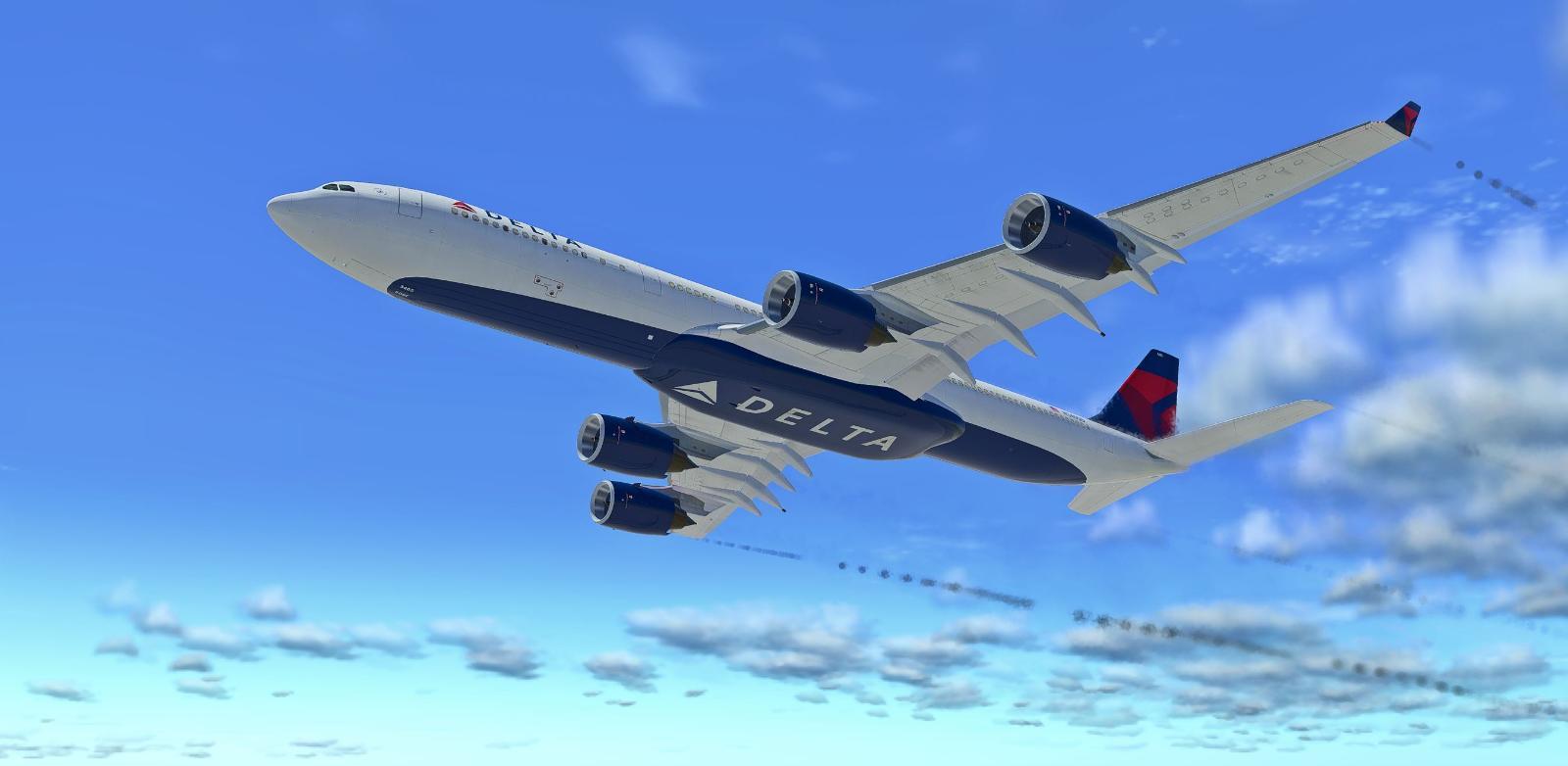 Delta Air Lines (Upward & Onward) Livery for A340-500 by JARDesign ...