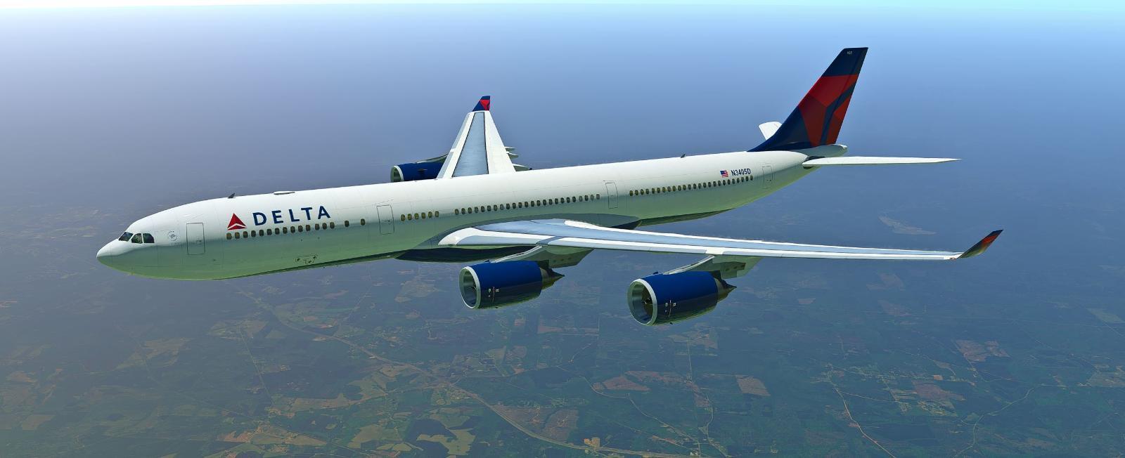 Delta Air Lines (Upward & Onward) Livery for A340-500 by JARDesign ...