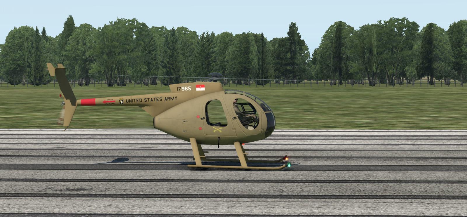 US Army Defender Livery for Hughes 500D (Brett S) - Aircraft Skins ...