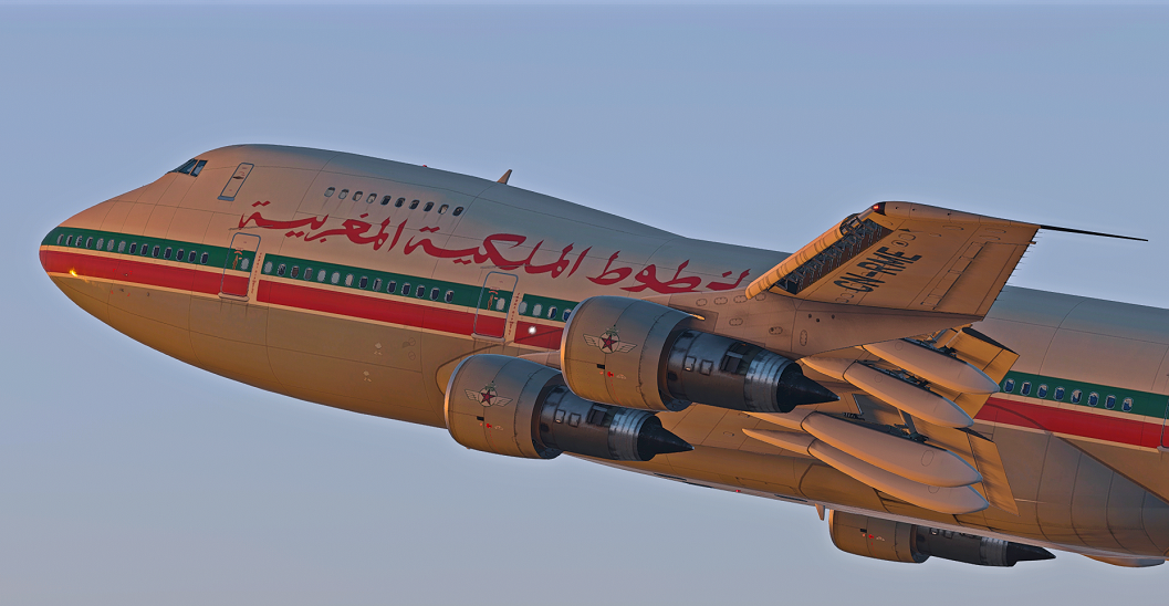 Felis 747 Royal Air Maroc (1998) CN-RME - Aircraft Skins - Liveries - X ...