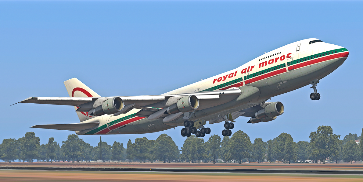 Felis 747 Royal Air Maroc (1998) CN-RME - Aircraft Skins - Liveries - X ...