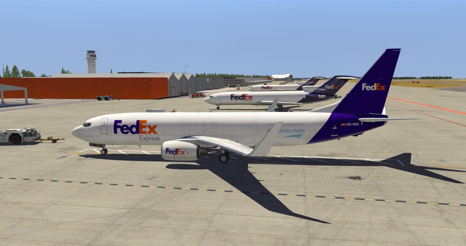 FedEx Operated by ASL Airlines Liveries for the Zibo 737-800 - Aircraft ...