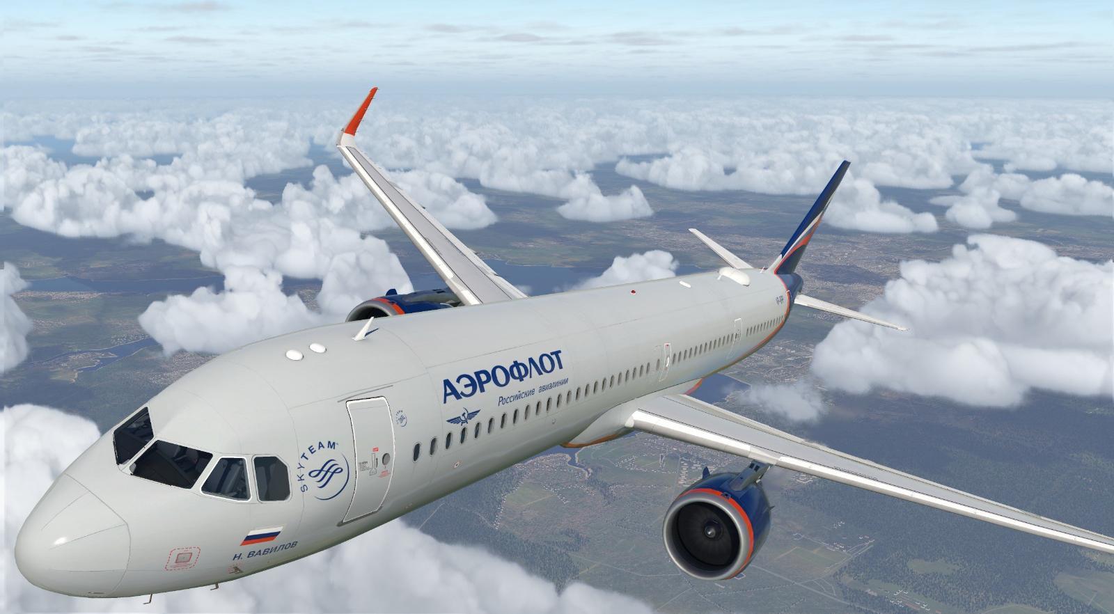 Aeroflot Airbus A321 base pack - Aircraft Skins - Liveries - X-Plane ...