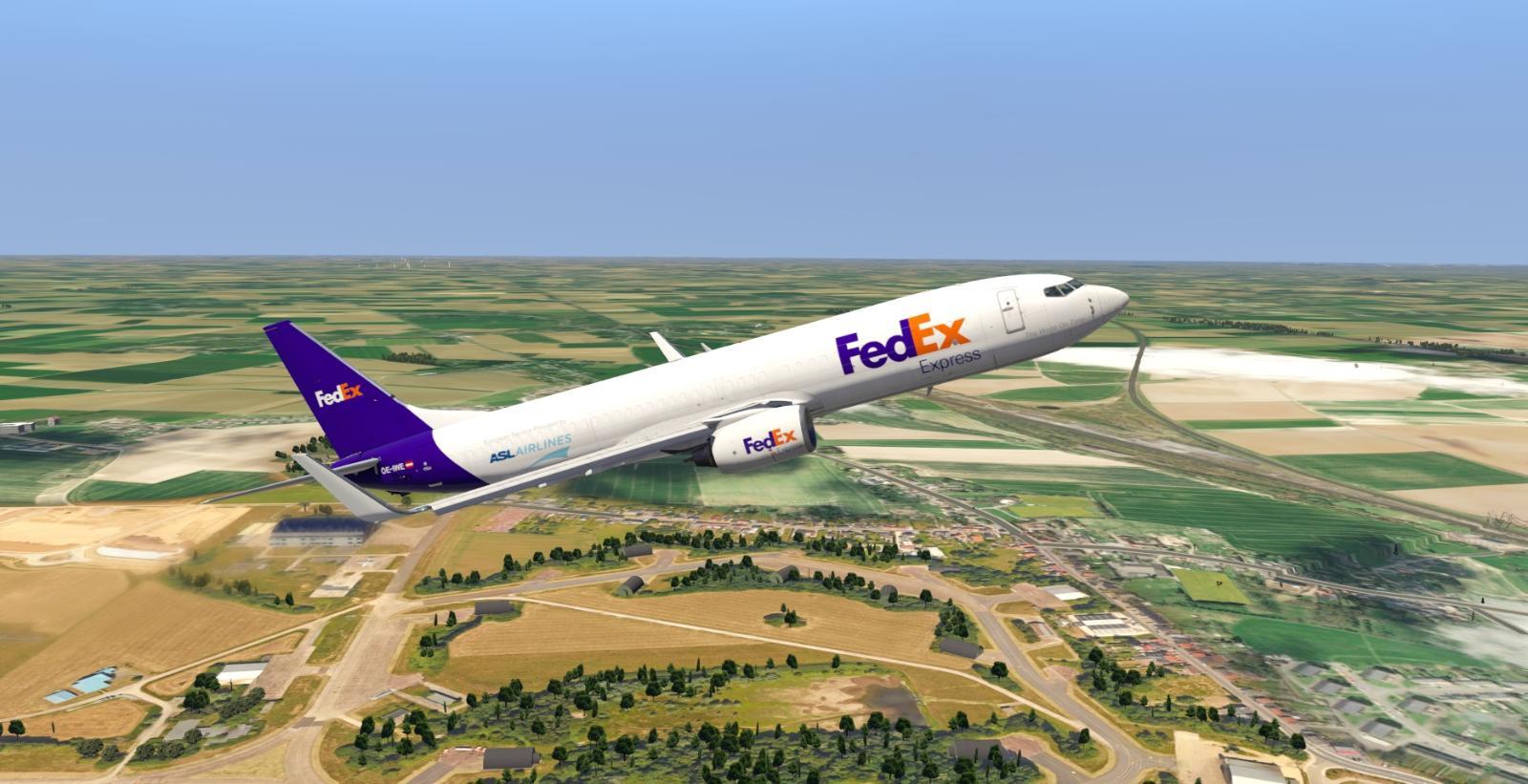 FedEx Operated by ASL Airlines Liveries for the Zibo 737-800 - Aircraft ...