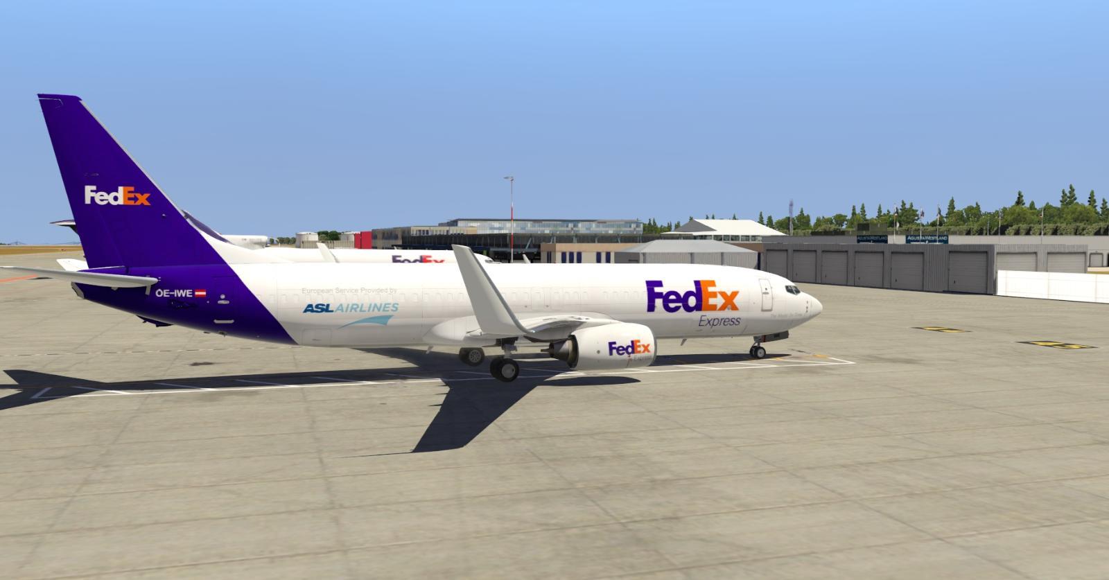 FedEx Operated by ASL Airlines Liveries for the Zibo 737-800 - Aircraft ...