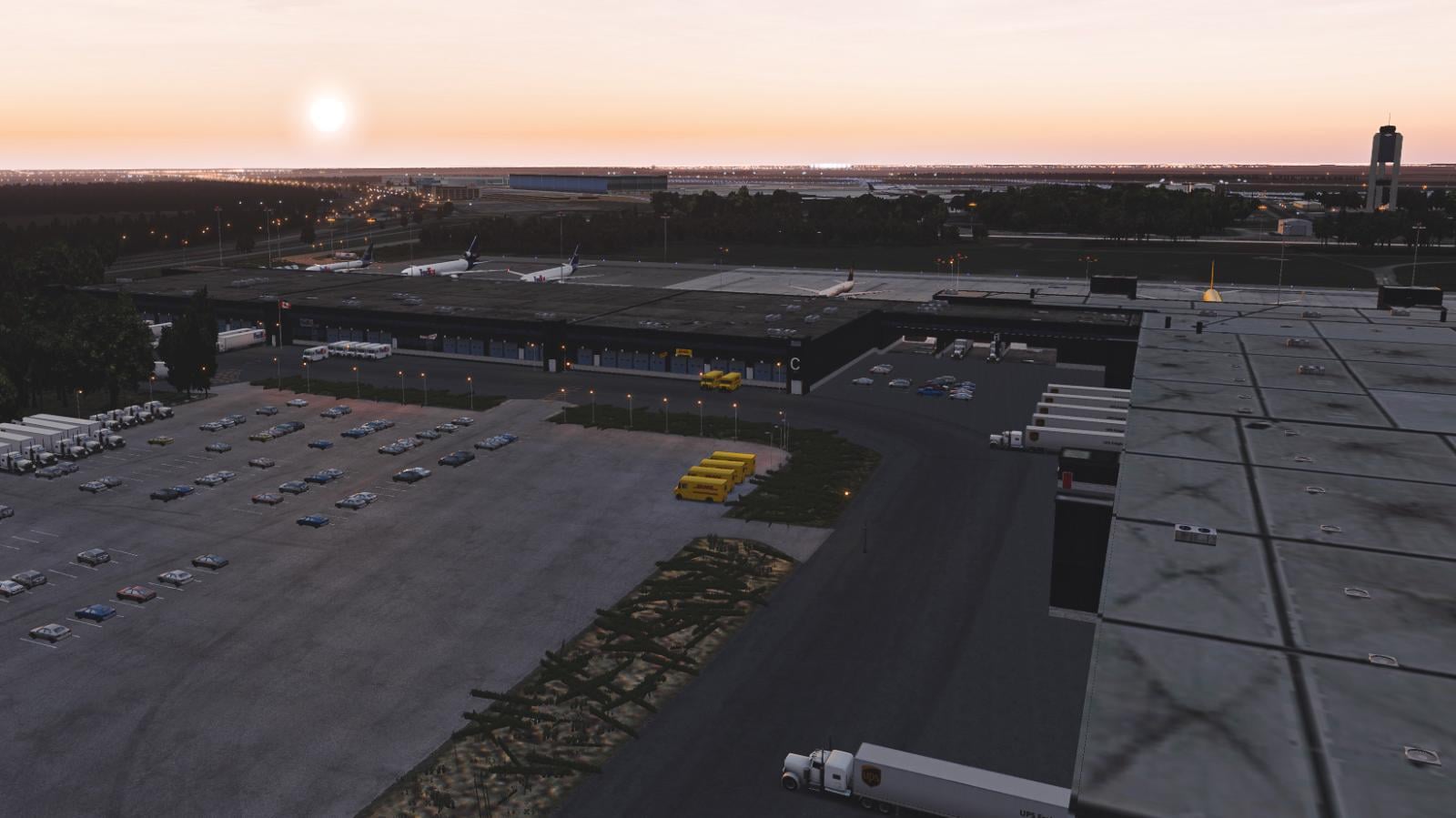 Montréal-Mirabel International Airport CYMX by Poutine Studios V1 ...