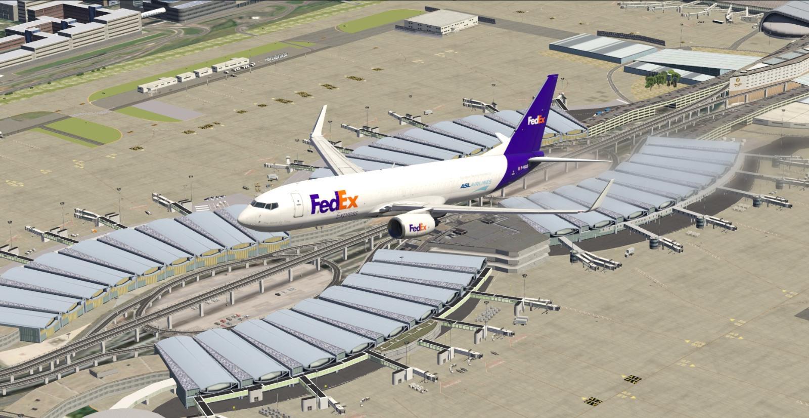FedEx Operated by ASL Airlines Liveries for the Zibo 737-800 - Aircraft ...