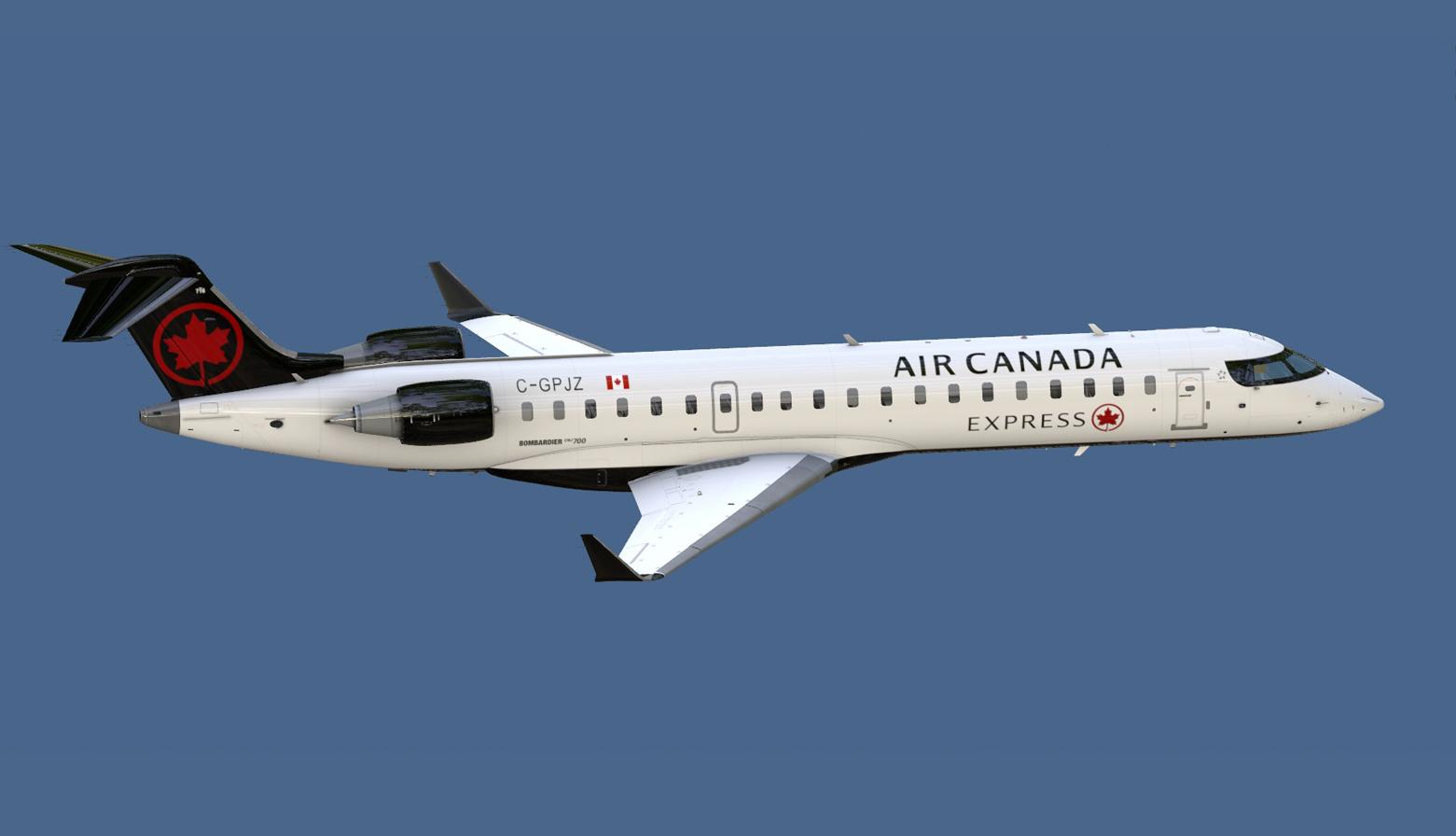 DeltaWing Simulations CRJ-700 - Air Canada Express - CRJ-700 - X-Plane ...