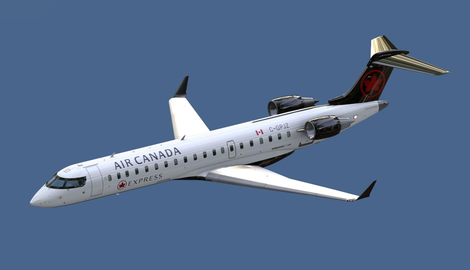 DeltaWing Simulations CRJ-700 - Air Canada Express - CRJ-700 - X-Plane ...