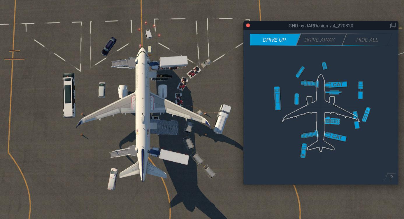 JD Ground Handling Deluxe LuxairServices Livery - Payware Utilities - X ...