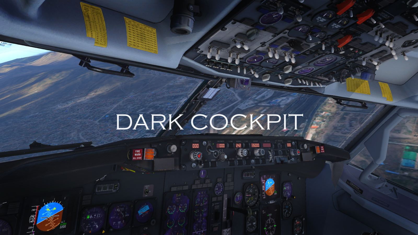 Dark cockpit textures for IXEG 737-300 Classic - Textures - X-Plane.Org ...