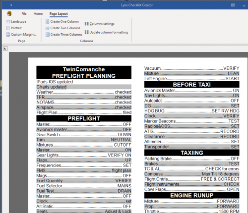 LynxChecklist.exe - Xchecklist Checklists - X-Plane.Org Forum