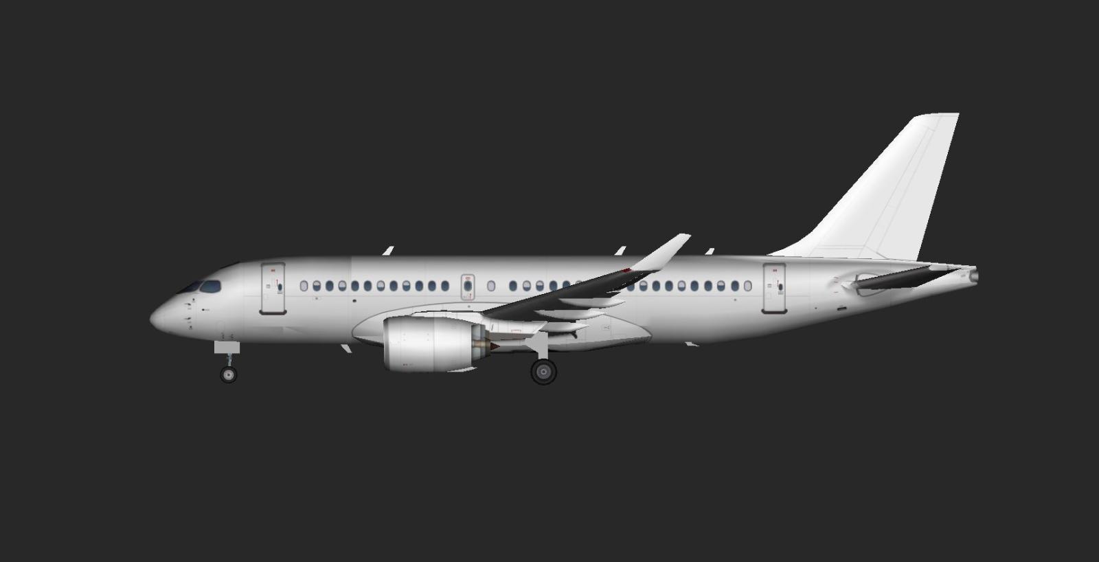 Traffic Global A220-100 basic model - Aircraft Skins - Liveries - X ...