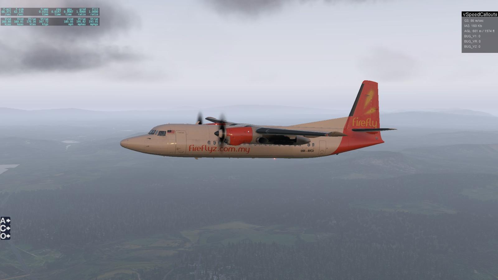 Firefly Fokker 50 (Carenado) - Carenado Paints - X-Plane.Org Forum