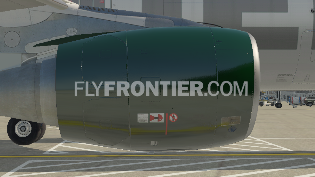 Frontier "Montana the Elk" - N213FR - Flight Factor Airbus 320 ...