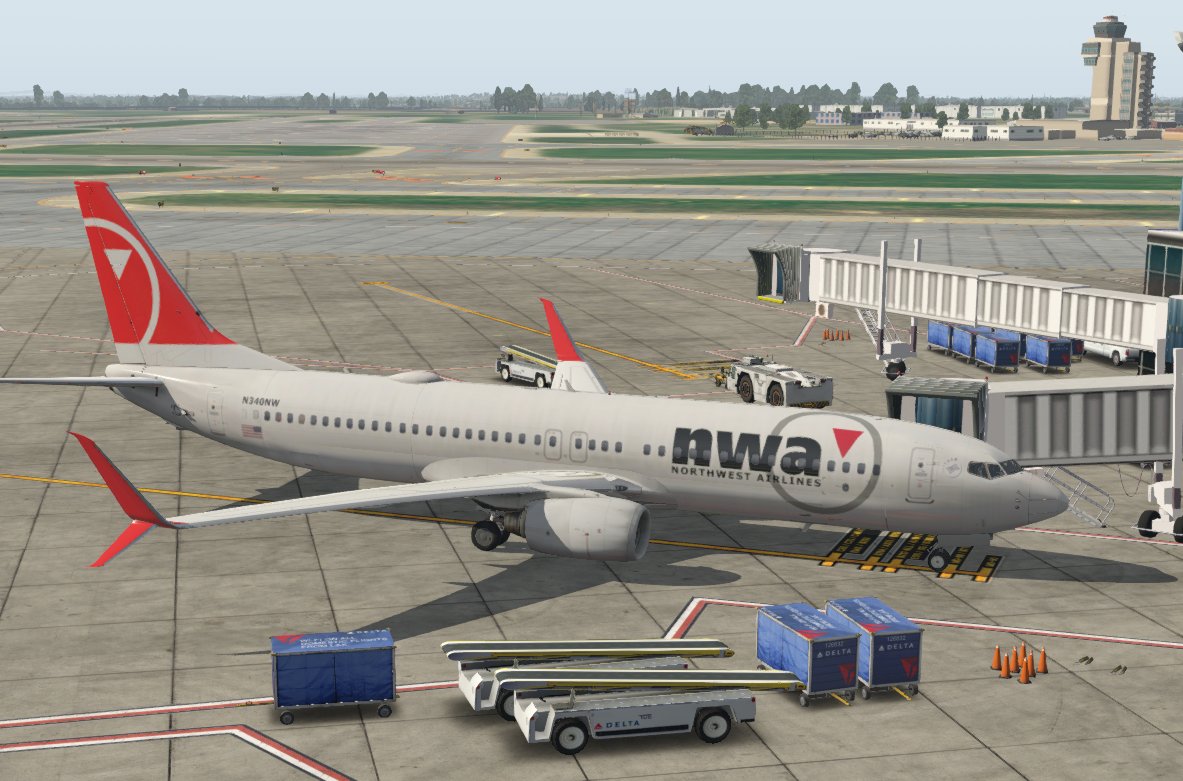 Northwest Airlines - Zibo 738 (Fictional) - Zibo 737 - X-Plane.Org Forum