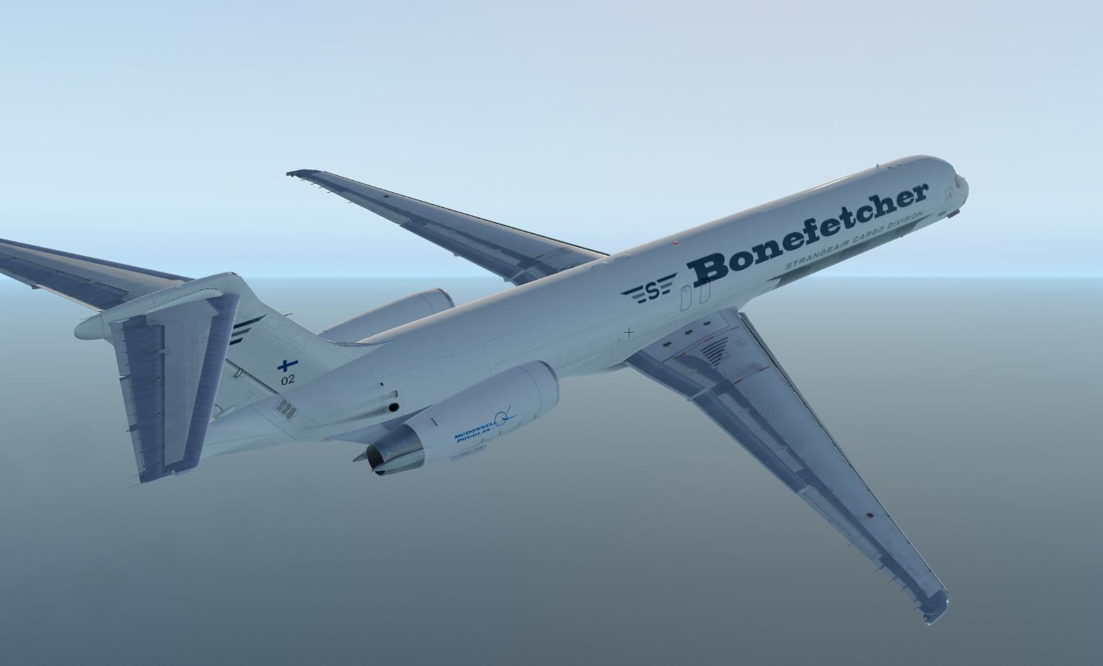 Bonefetcher livery, MD-80 Cargo (fictional) - Aircraft Skins - Liveries ...